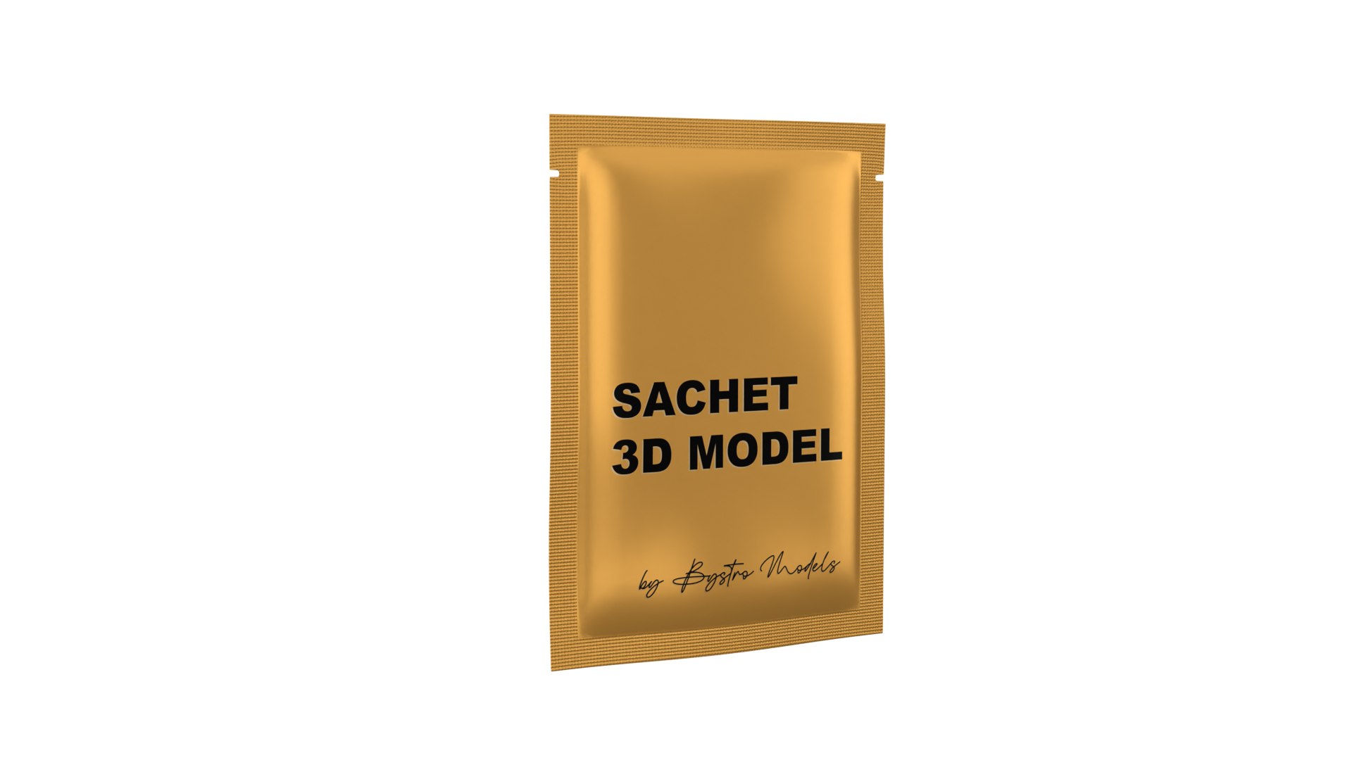 3D Model Sachet 2 - TurboSquid 2276273