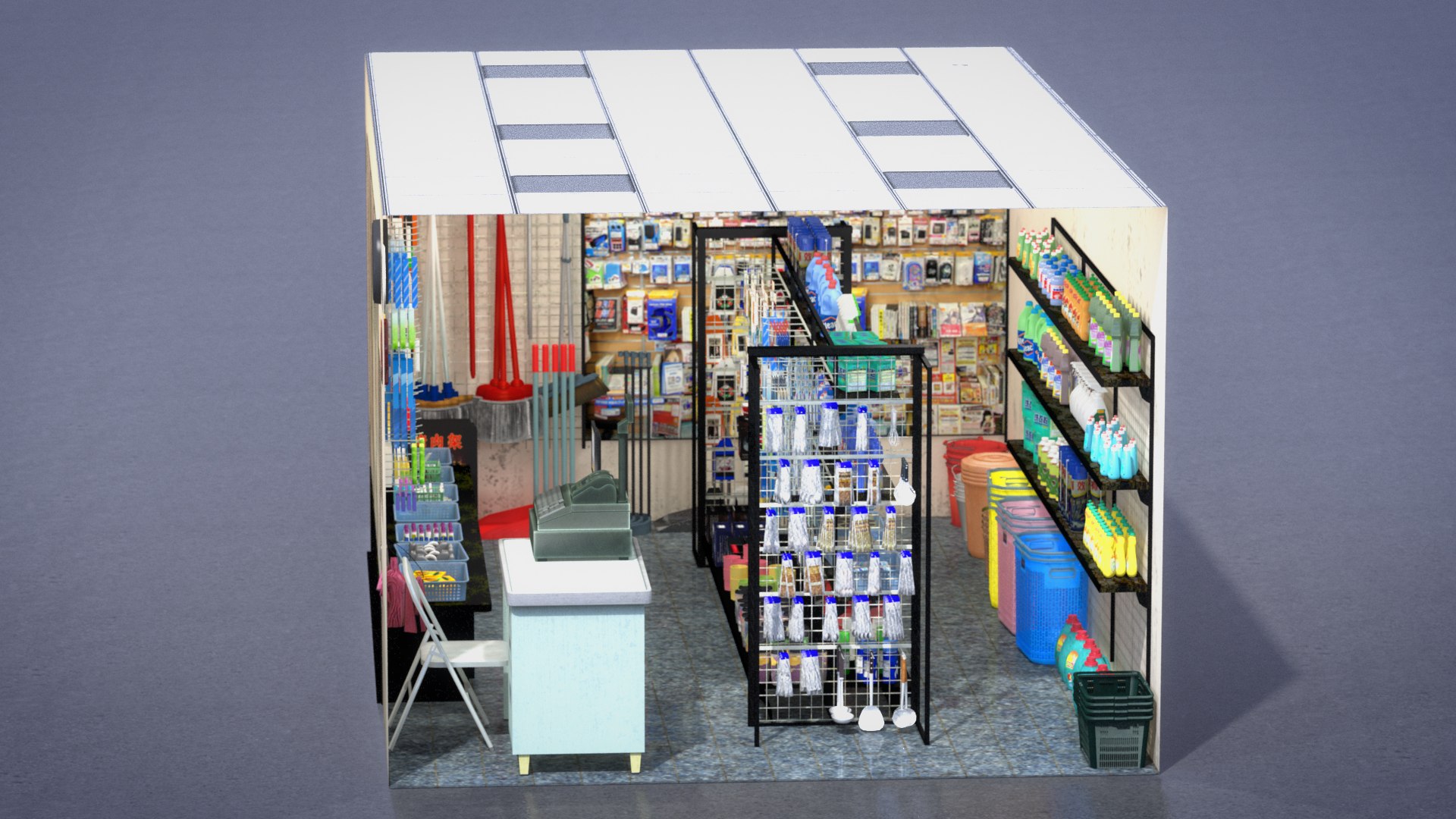 Raohe Grocery Store 3D Model - TurboSquid 2337230