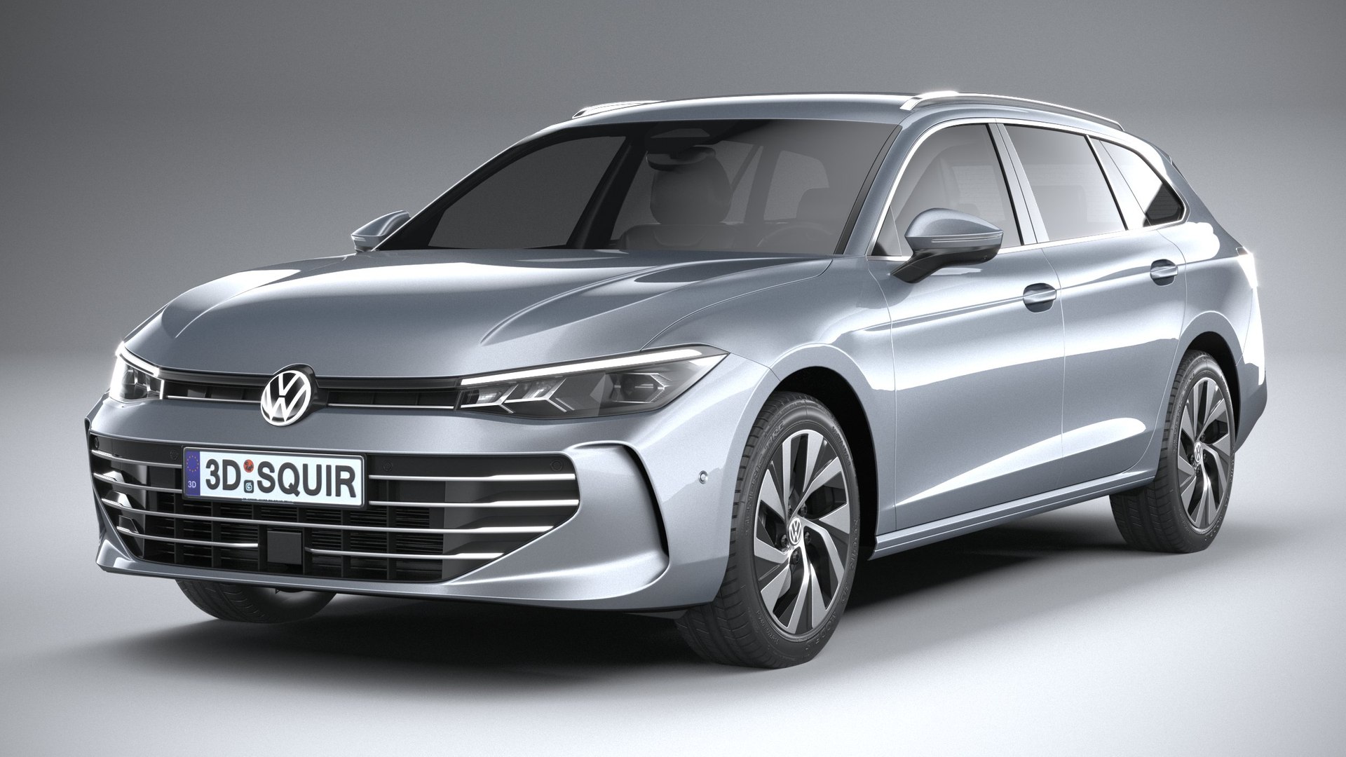 3D Model Volkswagen Passat Variant Business 2024 - TurboSquid 2183904