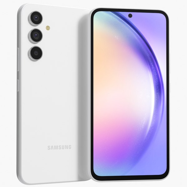 Samsung Galaxy A54 5G White model - TurboSquid 2041387