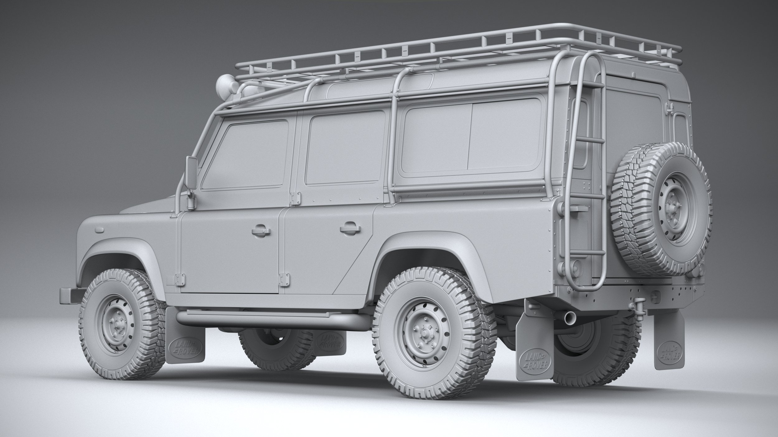 3D land rover defender model - TurboSquid 1700184
