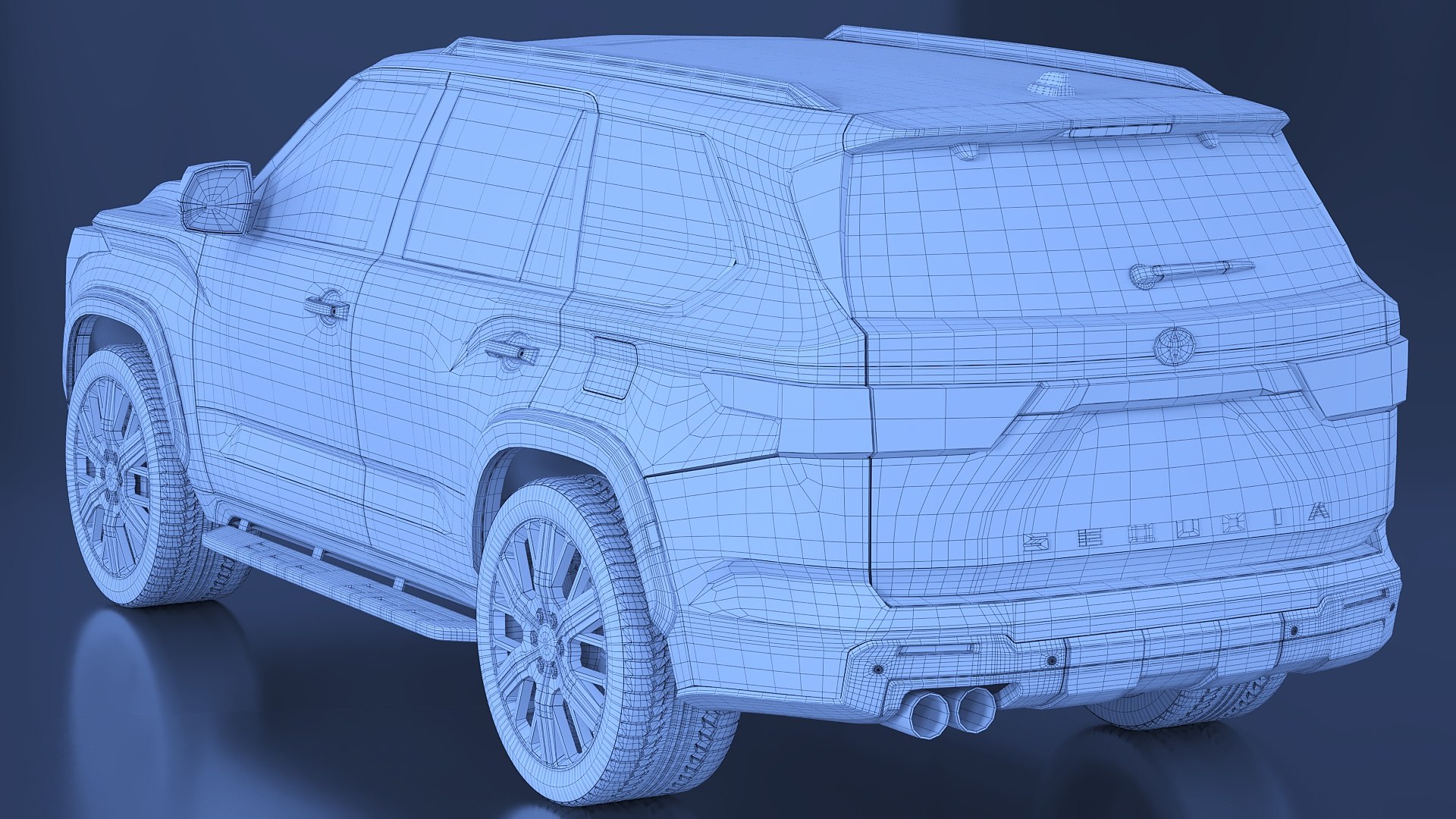 2023 Toyota Sequoia 3D Model - TurboSquid 2341282