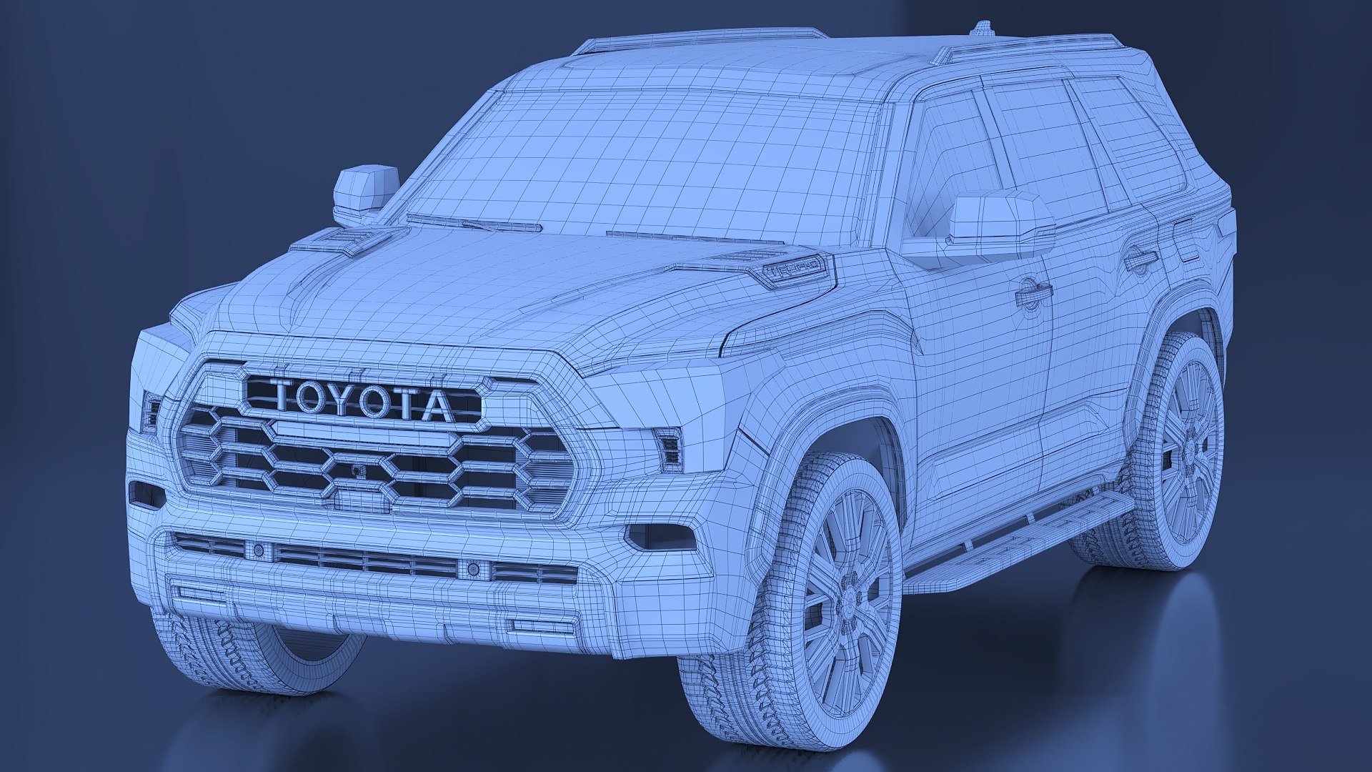 2023 Toyota Sequoia 3D Model - TurboSquid 2341282