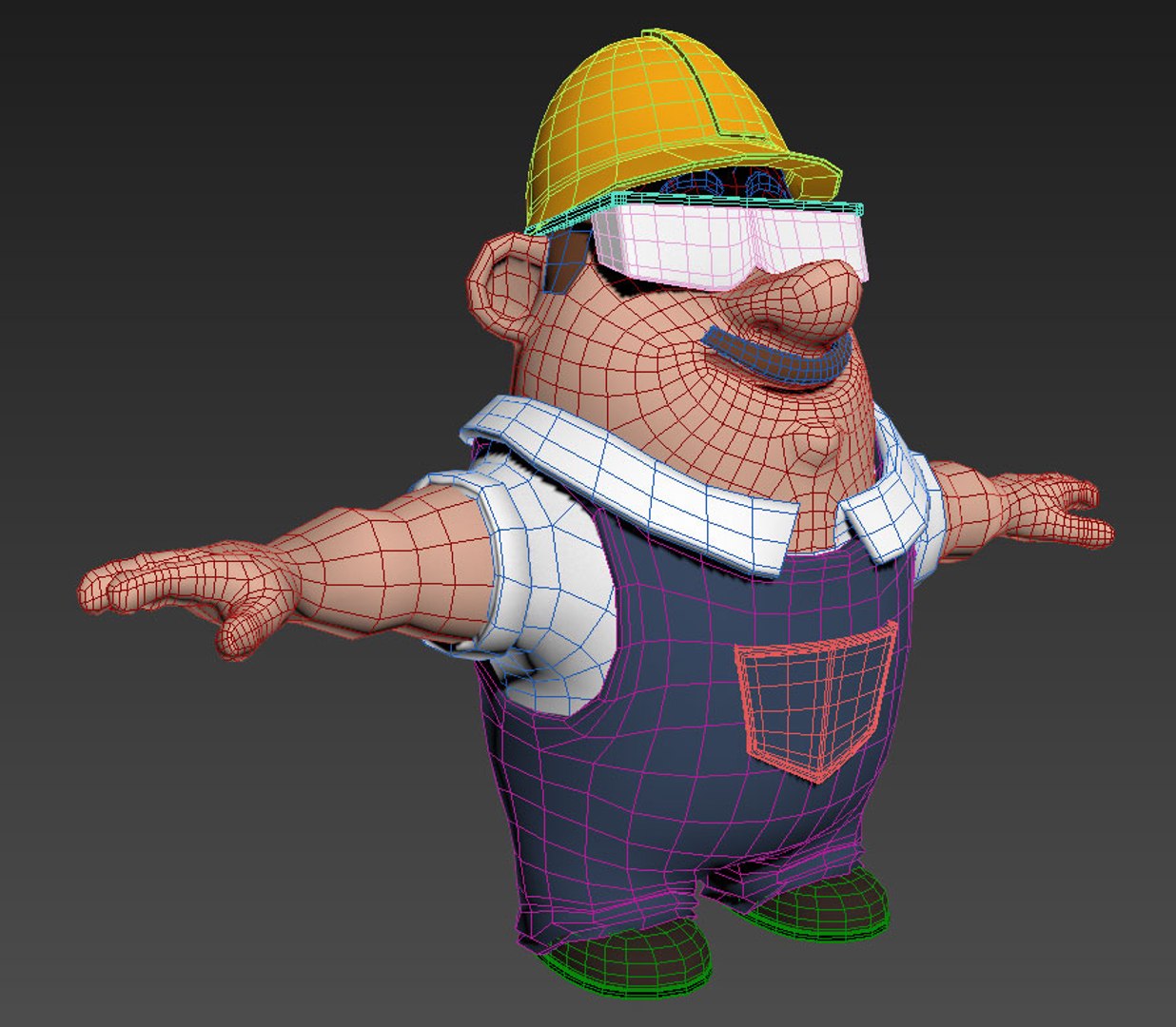 Constructor Cartoon 3D - TurboSquid 1389112