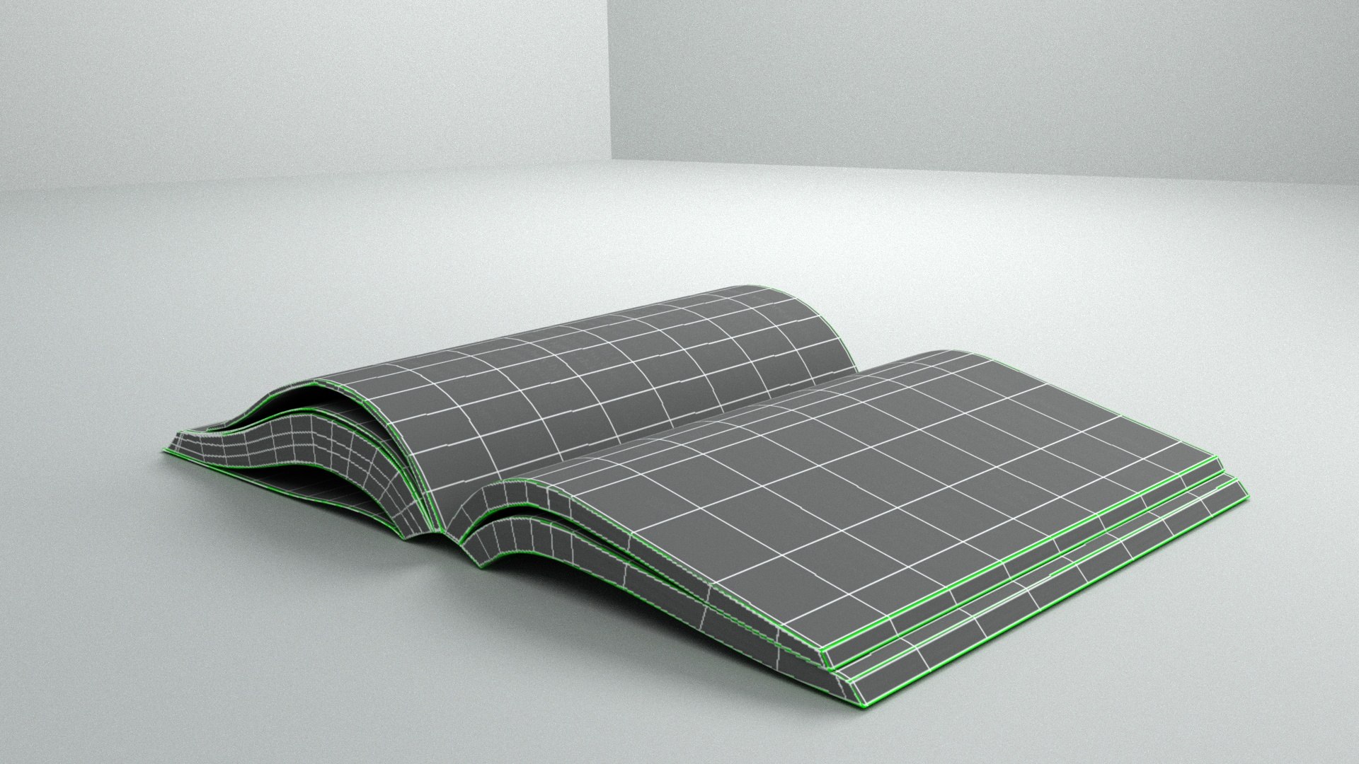 3D Open Book Model - TurboSquid 1443418
