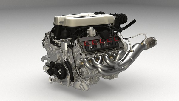 AUDI R8 V10 FSI engine3Dモデル - TurboSquid 2087058