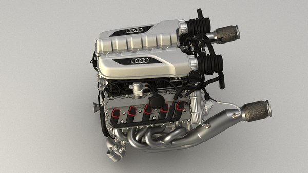 AUDI R8 V10 FSI engine3Dモデル - TurboSquid 2087058