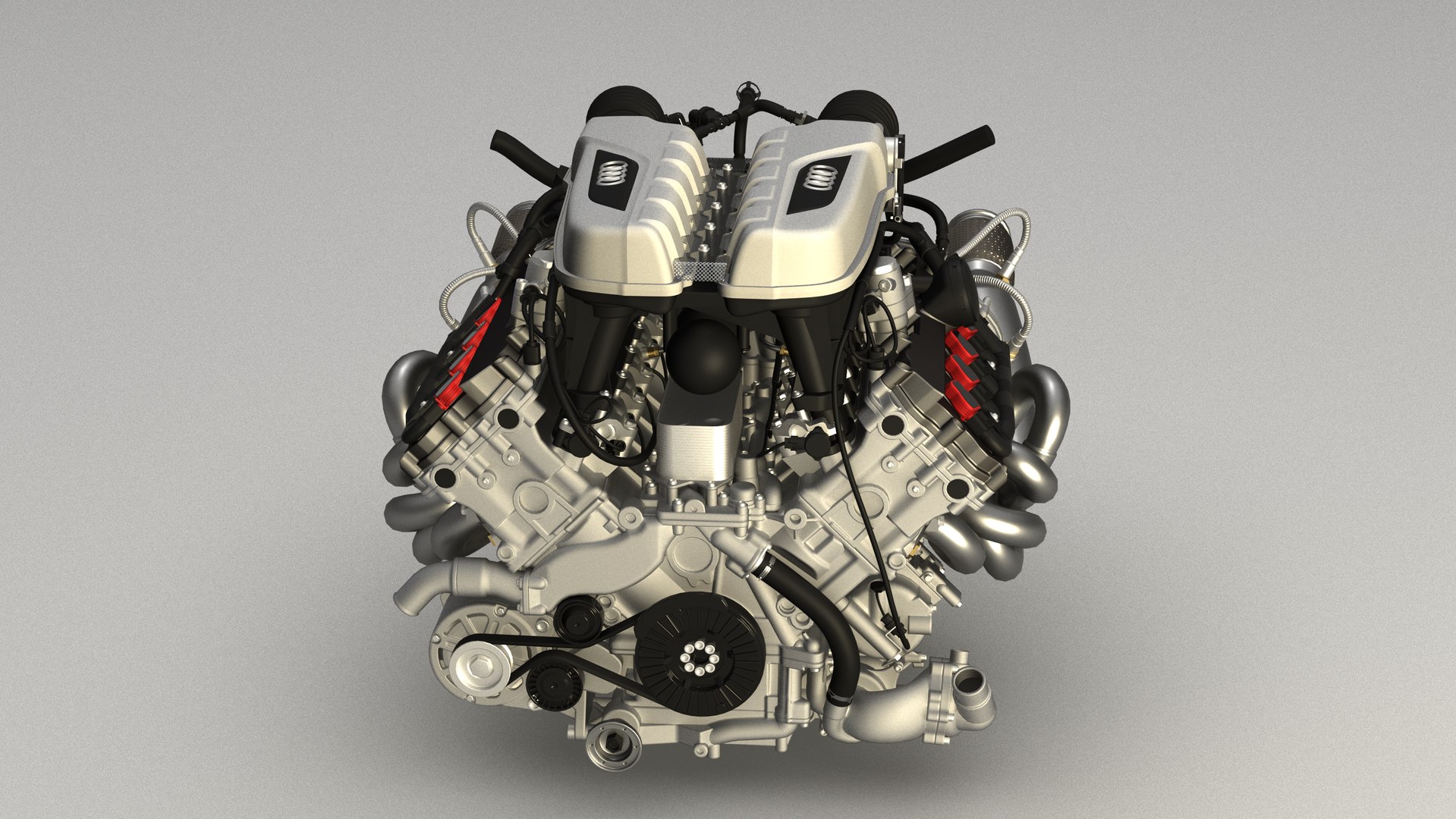 3D AUDI R8 V10 FSI Engine Model - TurboSquid 2087058