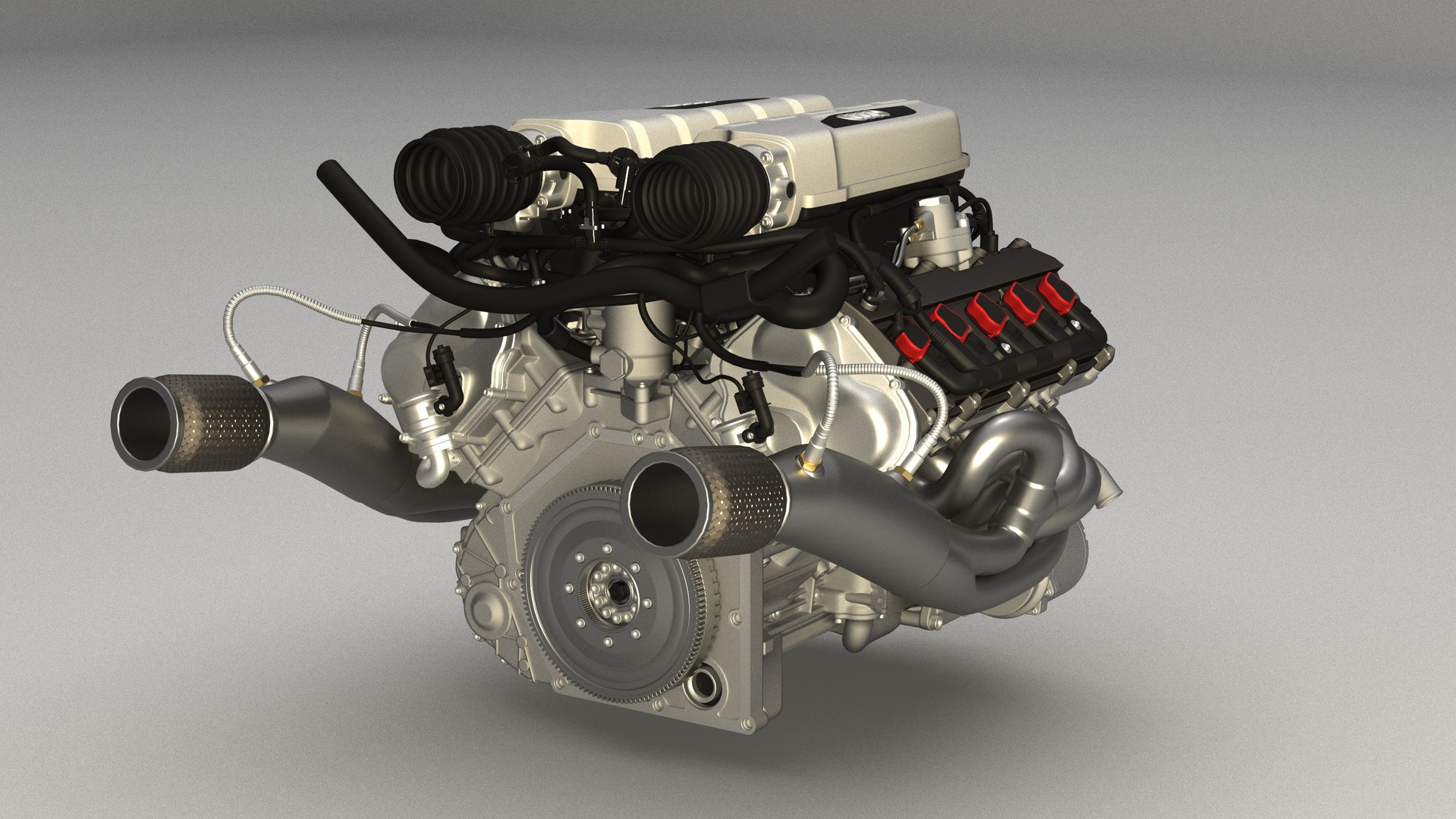 3D AUDI R8 V10 FSI Engine Model - TurboSquid 2087058