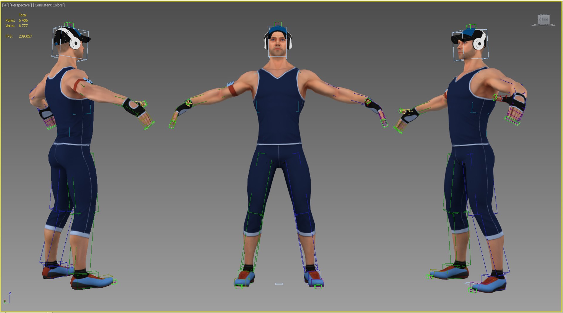 3d Athlete Lp Mapping