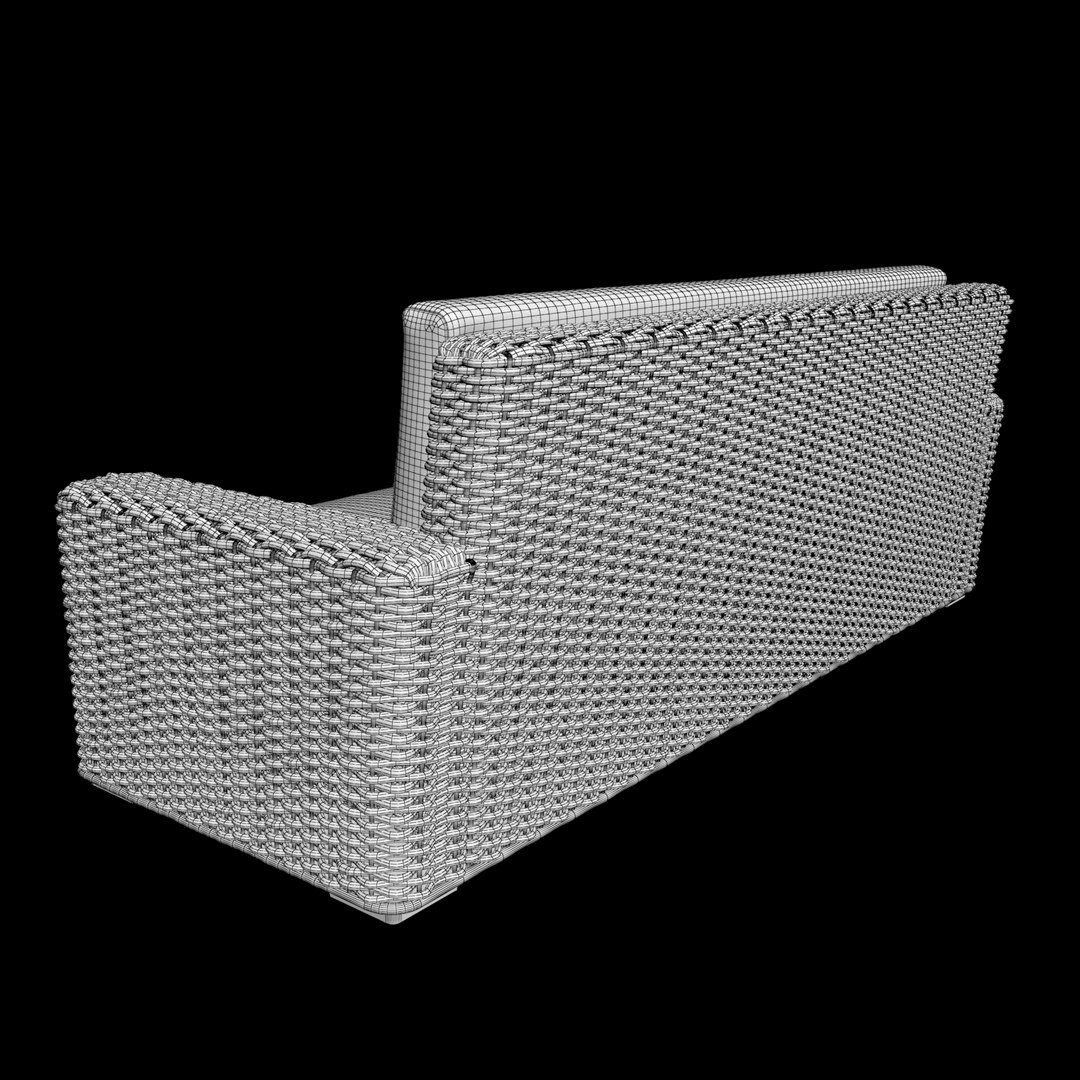 3D Antilles Rattan - TurboSquid 1432464