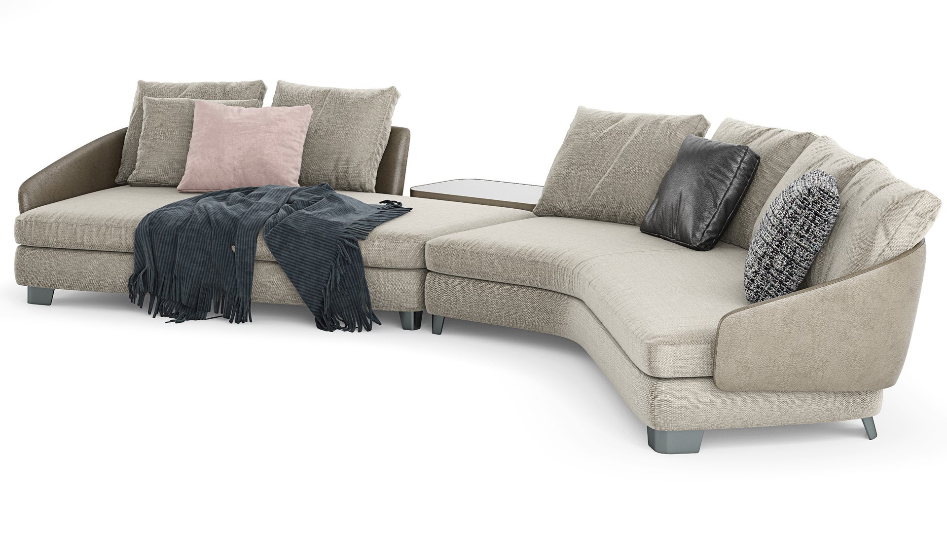 Minotti Lawson Sofa 3D Model - TurboSquid 1603902