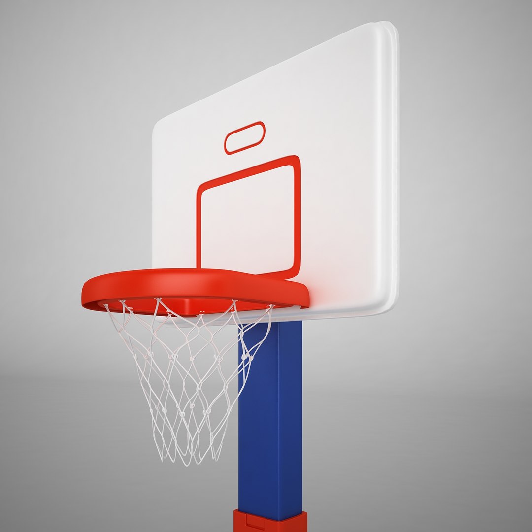 3d Basketball Hoop B