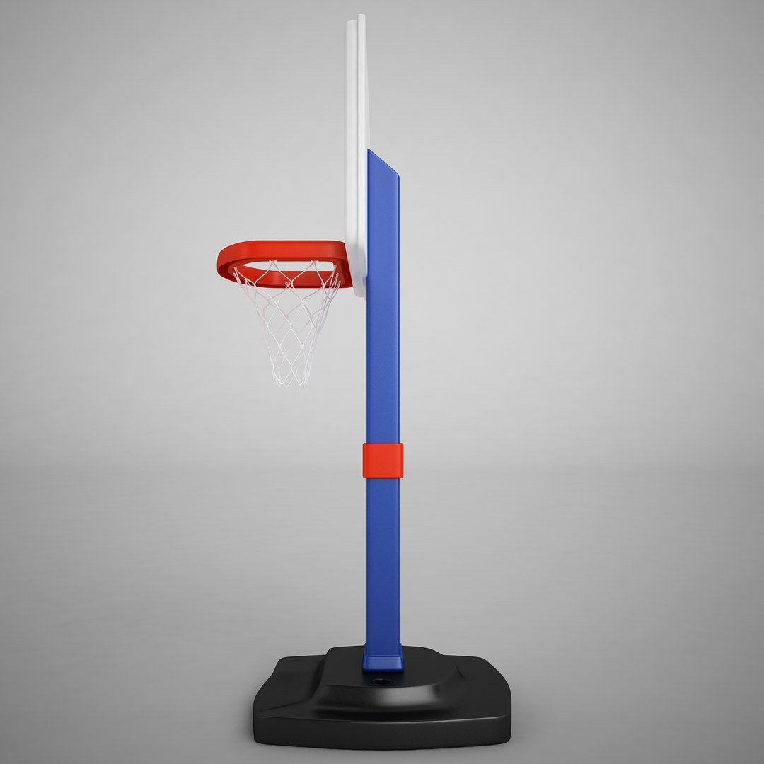 3d Basketball Hoop B