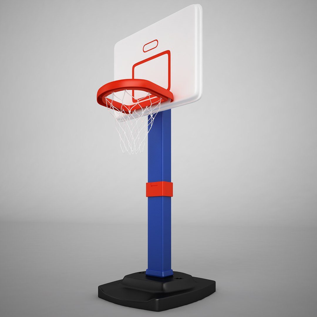 3d Basketball Hoop B