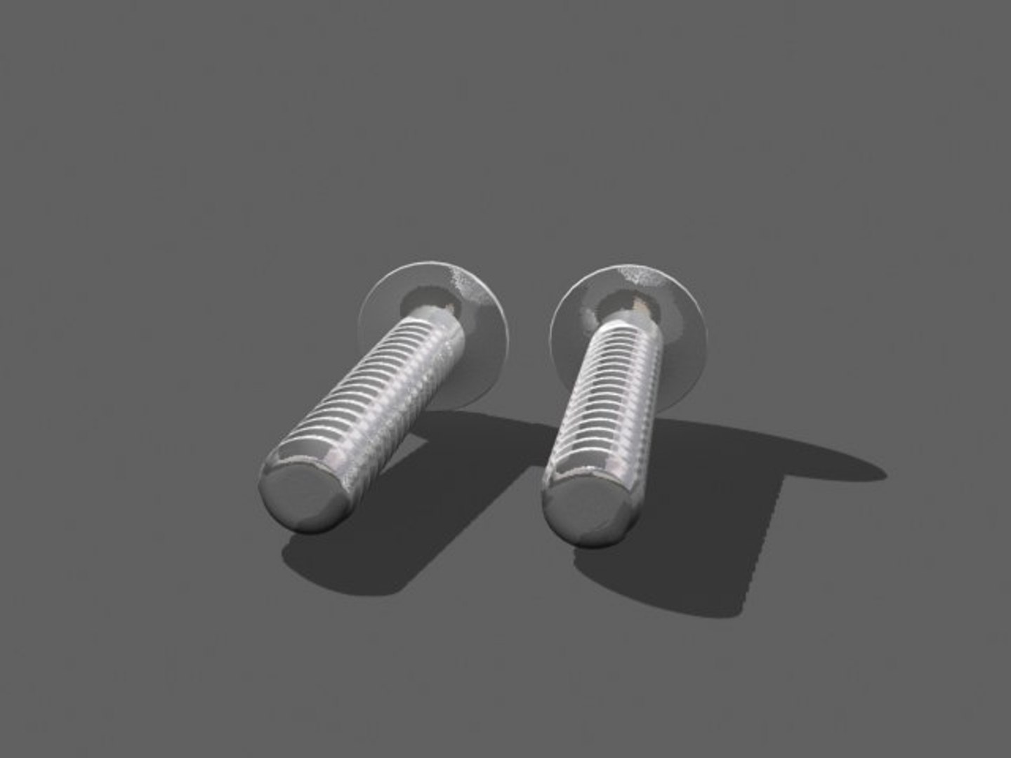 flat phillips screw 3d max