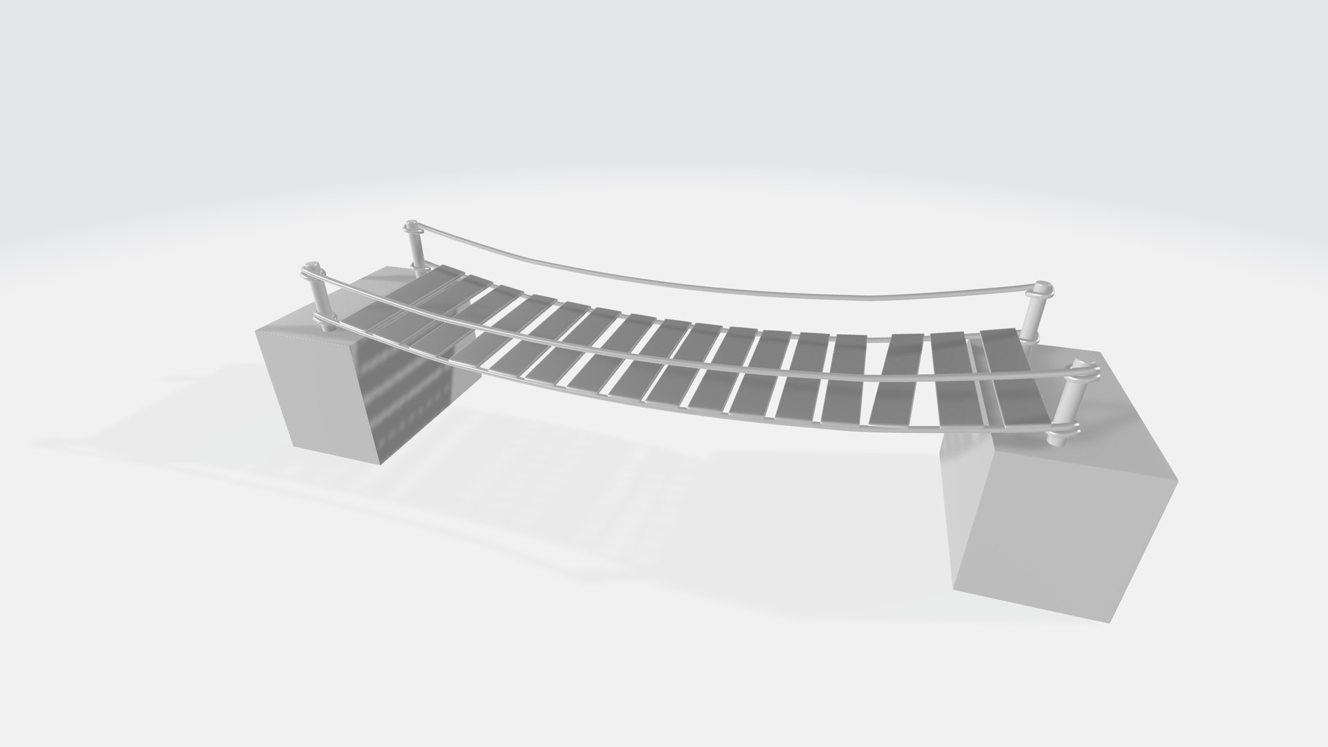 3D Bridge - TurboSquid 2094917