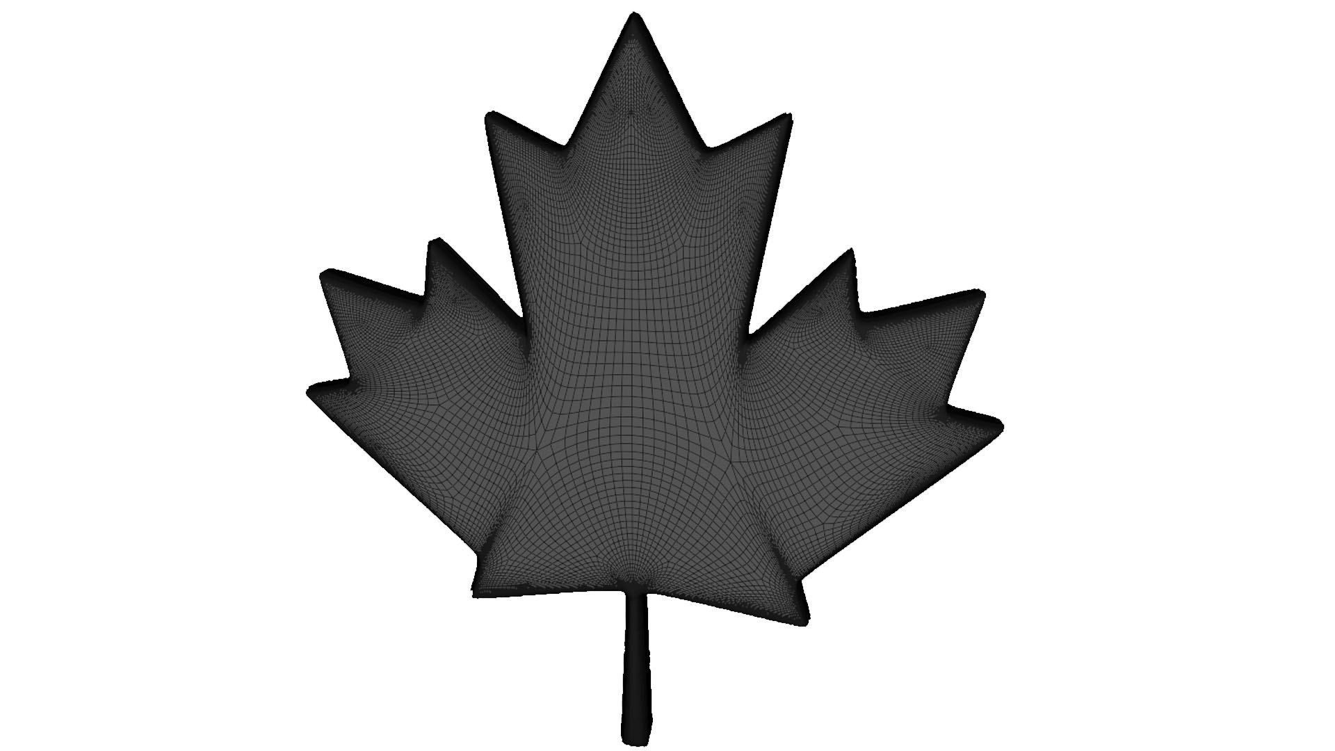 3D Mapelleafmetal Model - TurboSquid 2392771