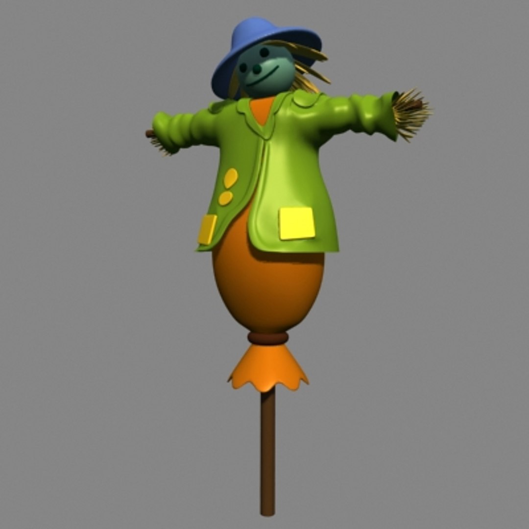 Scarecrow 3d Model
