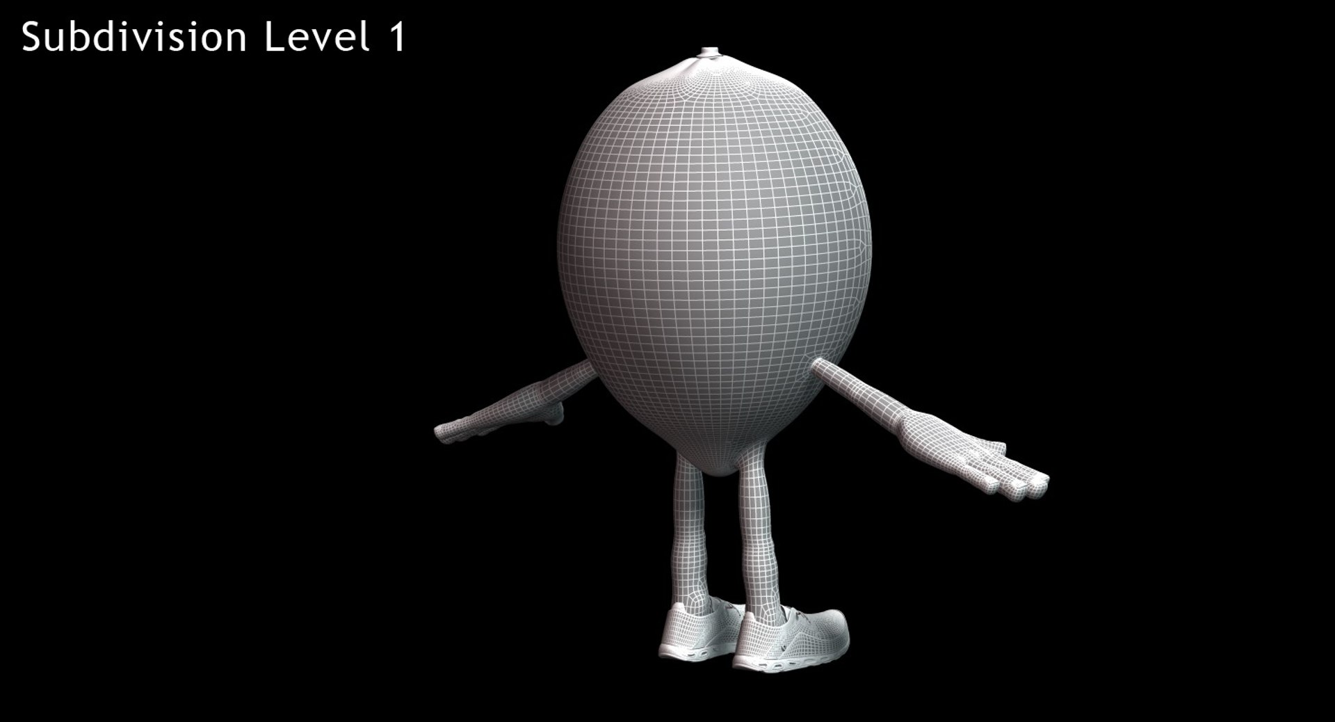 Lemon Cartoon Character Fruit 3D Model - TurboSquid 1292774