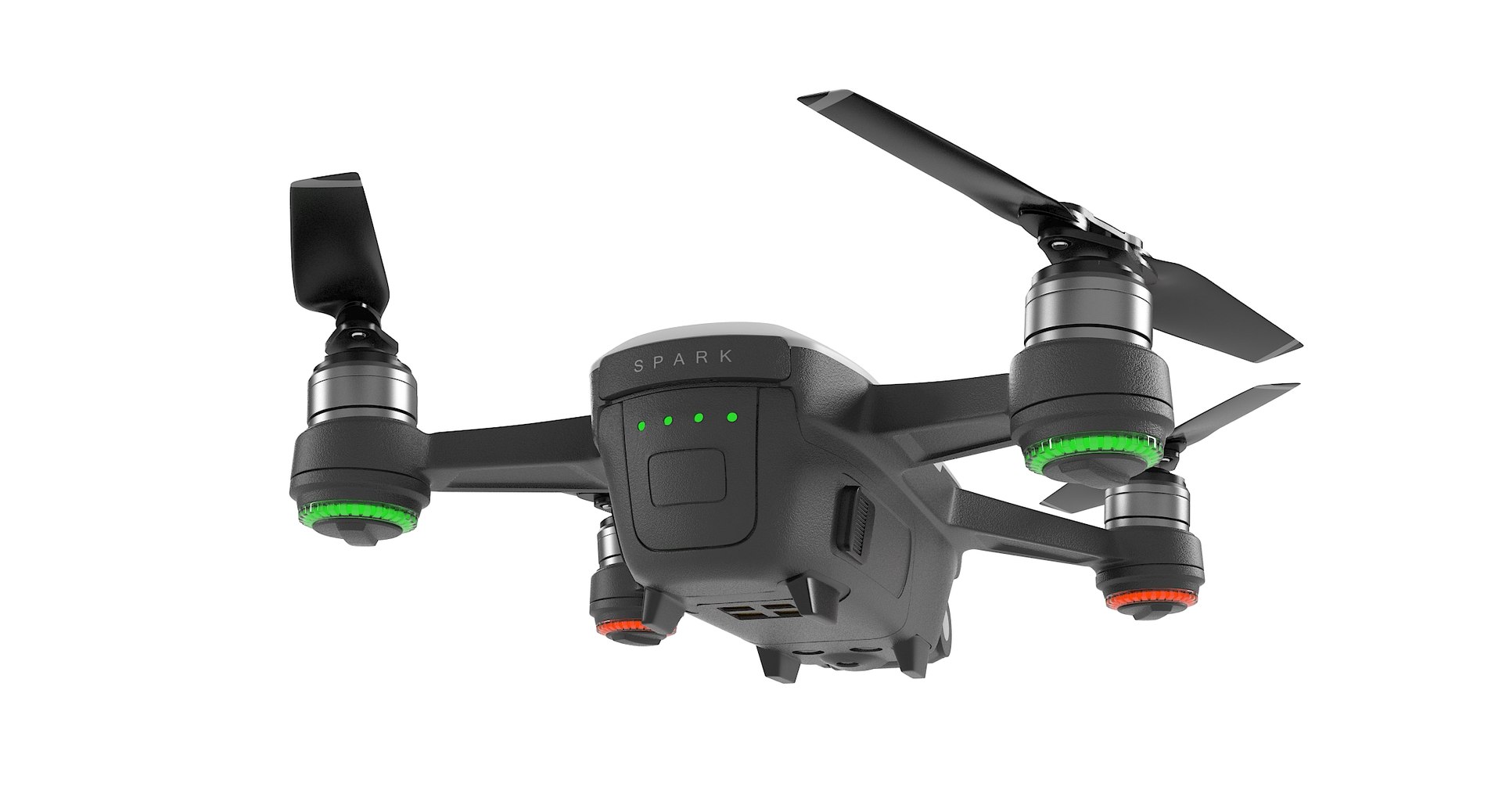 Dji Spark Mini Drone 3D Model - TurboSquid 1186868