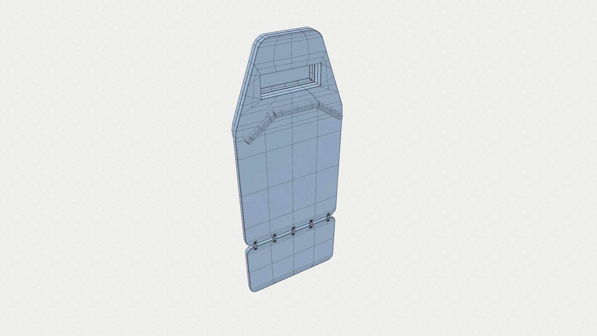 Vant Vm Tactical Shield Model Turbosquid 1274194