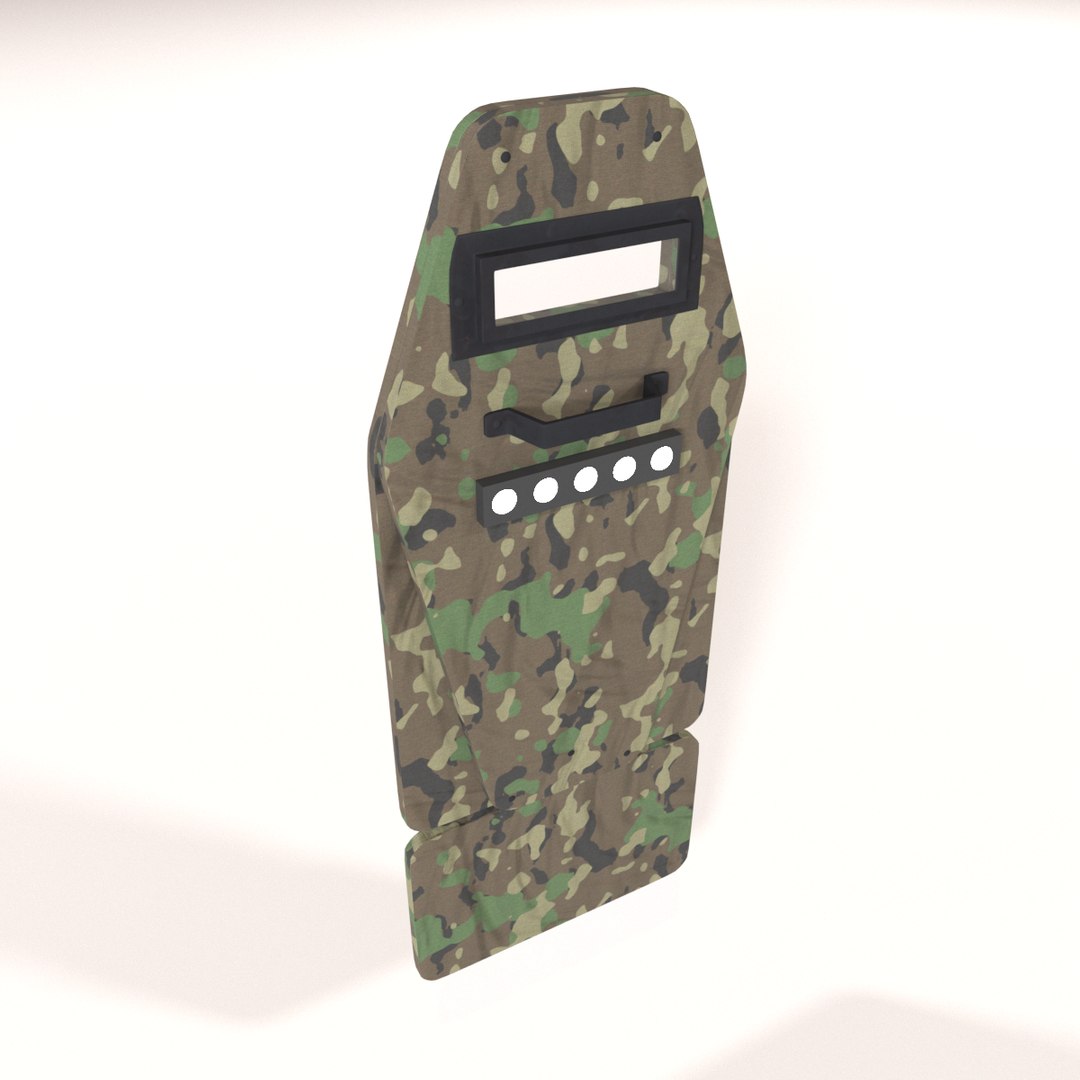 Vant Vm Tactical Shield Model Turbosquid 1274194