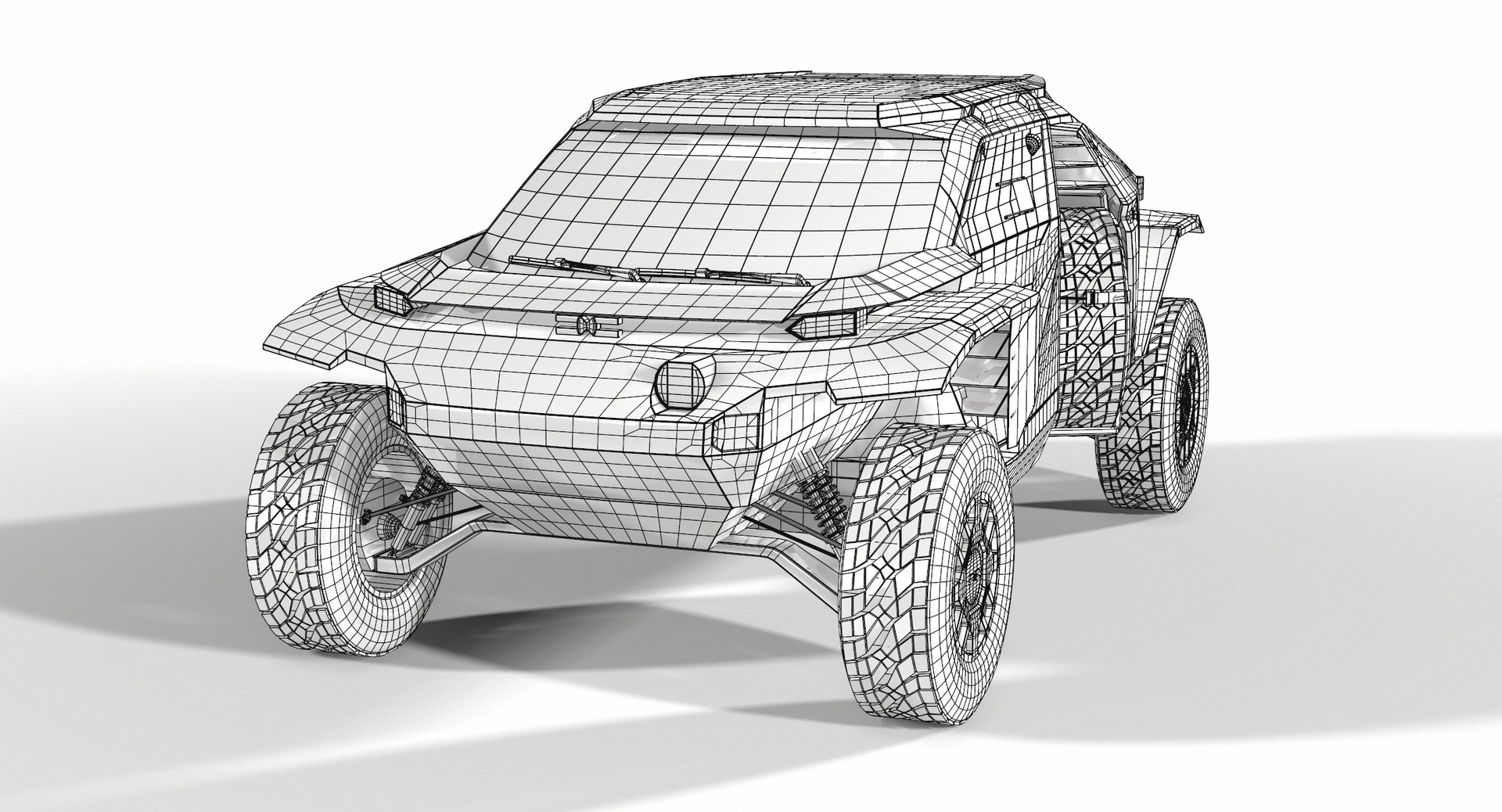Dacia Sandrider Dakar Carbon 3D - TurboSquid 2380192