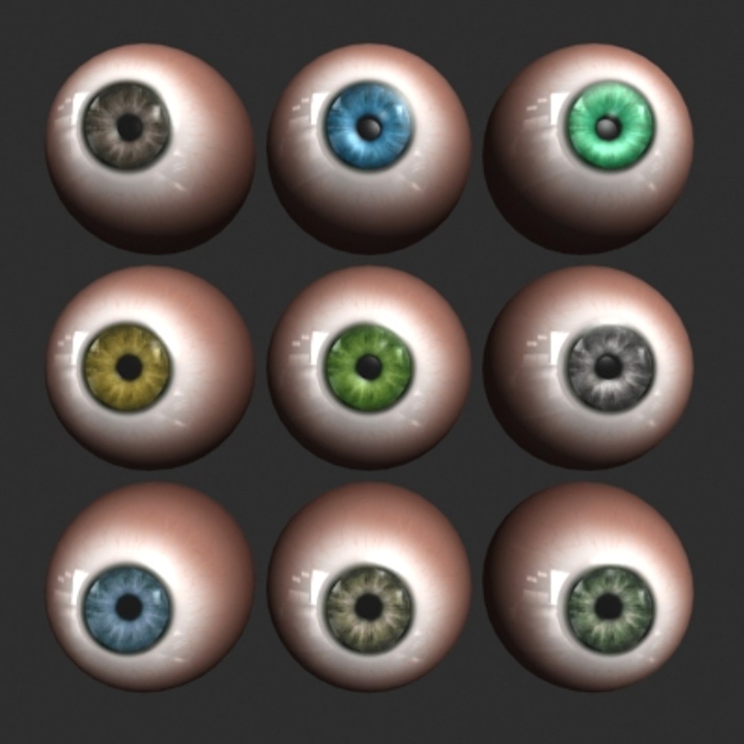 Eye Eyeball Ball 3ds
