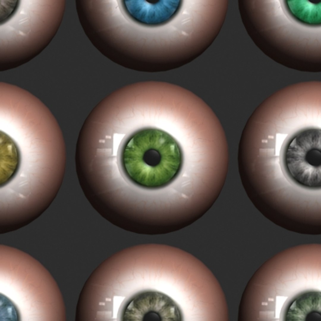Eye Eyeball Ball 3ds