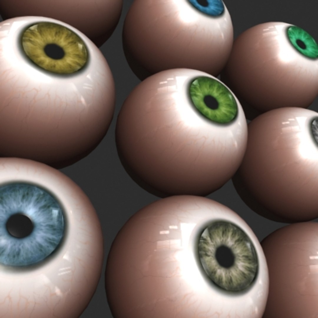 Eye Eyeball Ball 3ds