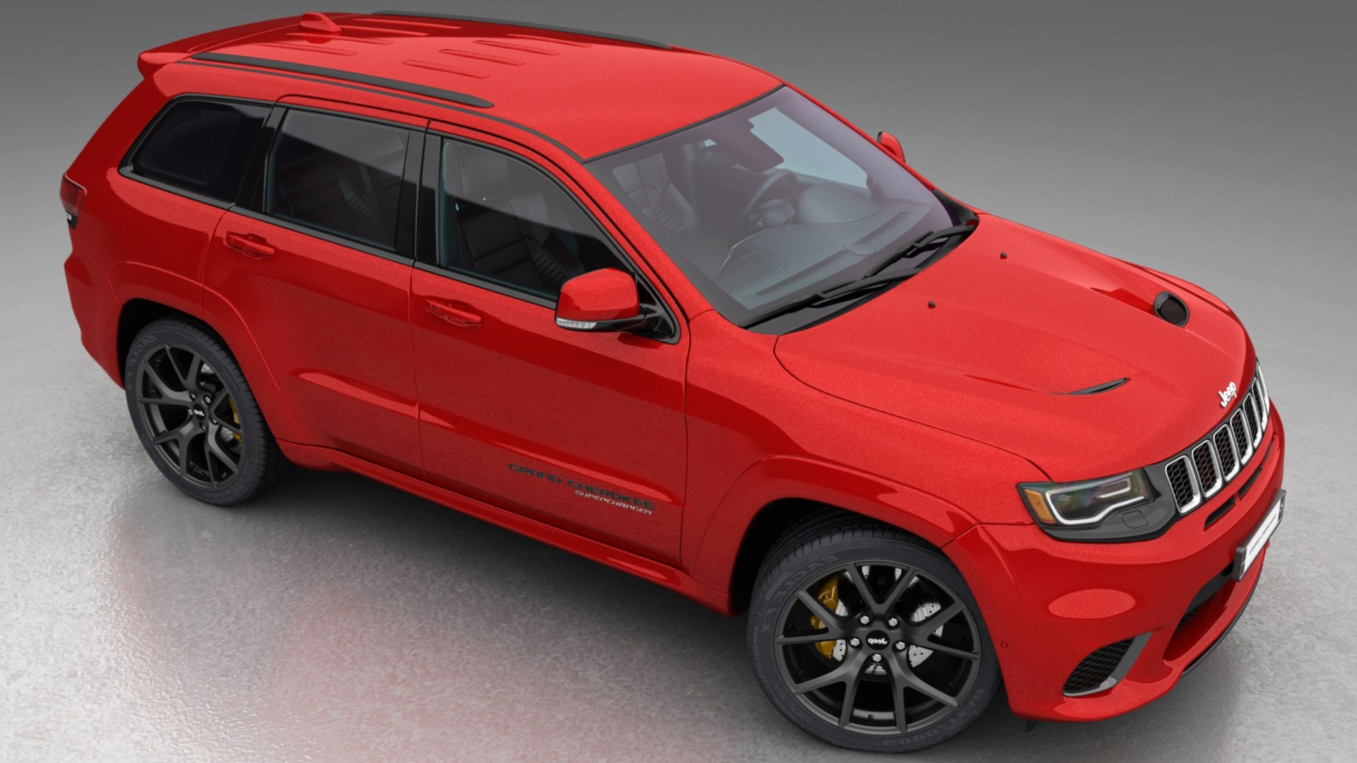 3D Jeep Grand Cherokee Trackhawk - TurboSquid 1311833