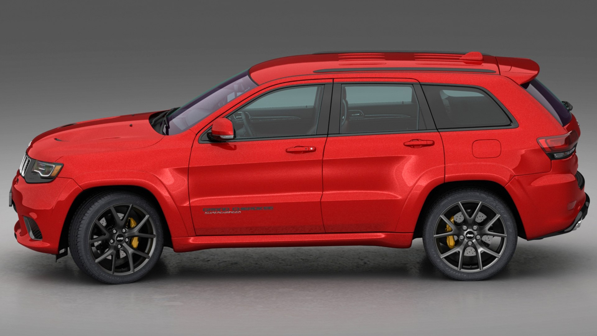 3D Jeep Grand Cherokee Trackhawk - TurboSquid 1311833