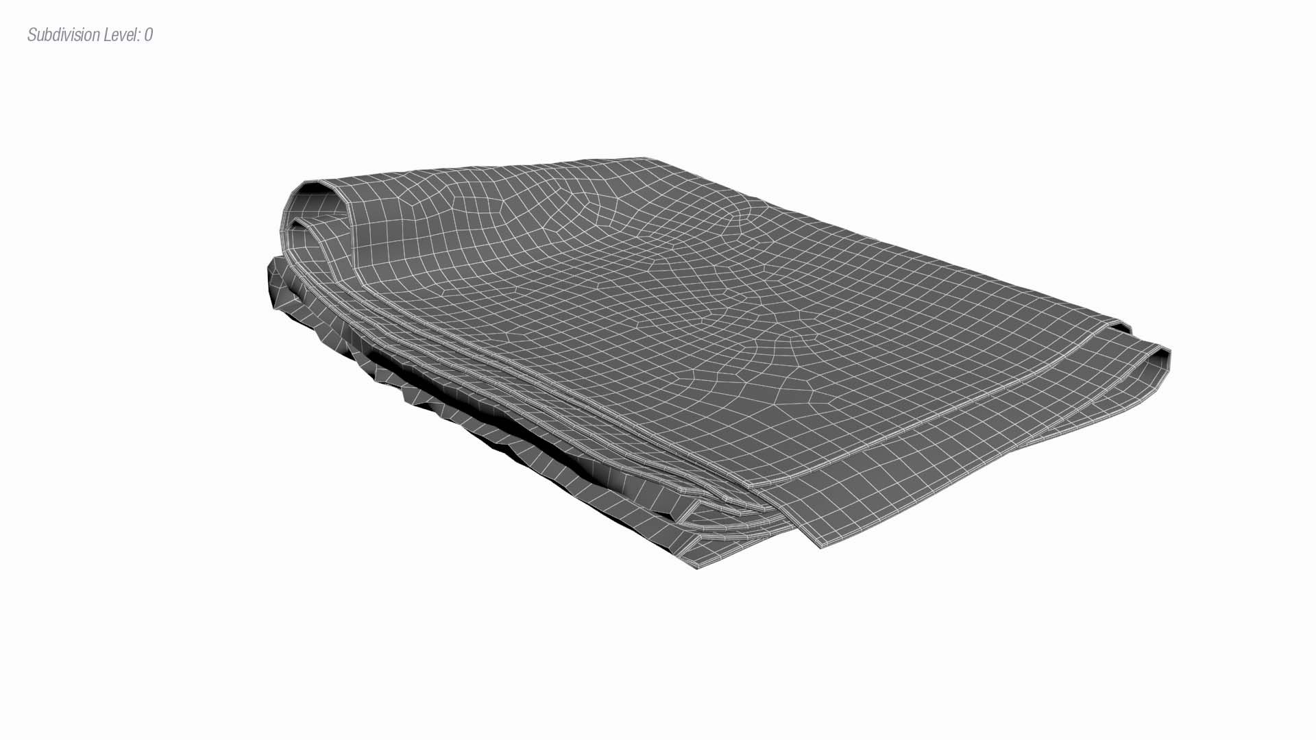 3D Folding Fabric - TurboSquid 1597387