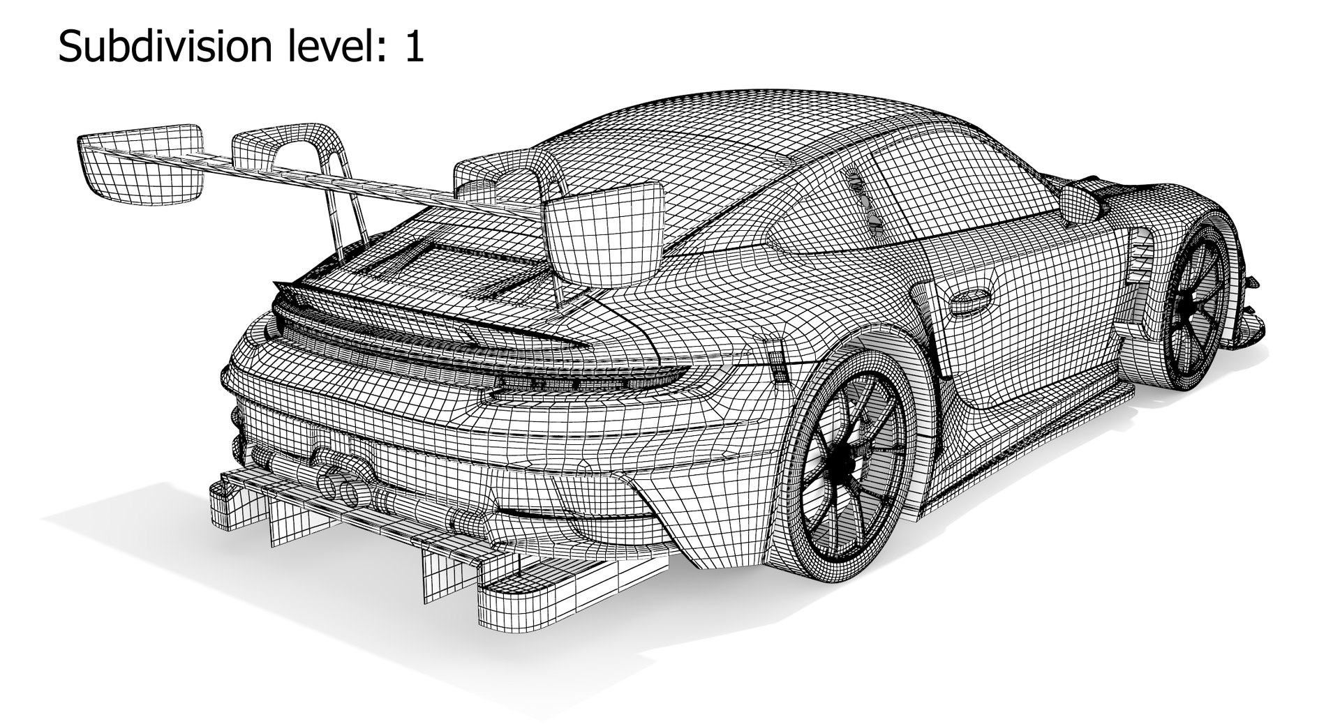 Porsche 911 GT3 R Generic 3D Model - TurboSquid 2143098