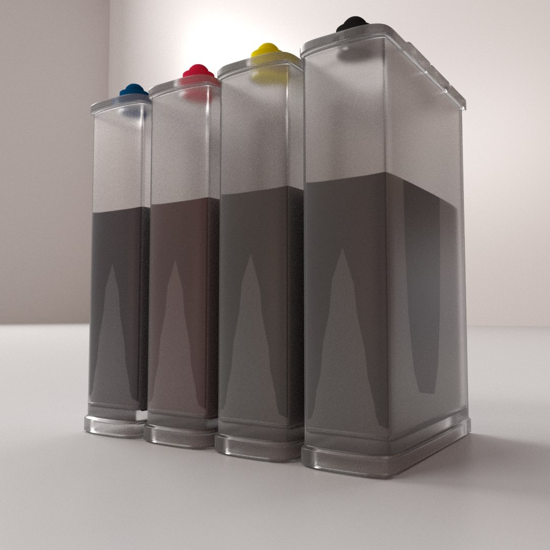 3D Continuous Ink - TurboSquid 1149939