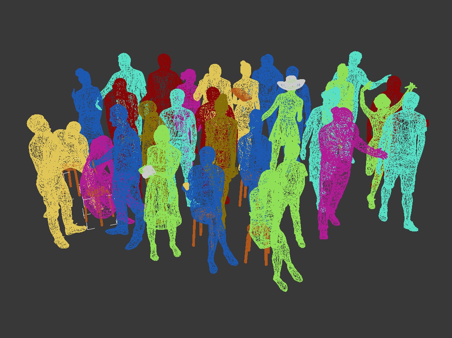 Scanned People Casual 3D - TurboSquid 1558476