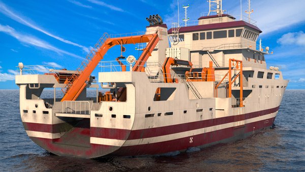 3D multipurpose research vessel sea ocean model - TurboSquid 1625854