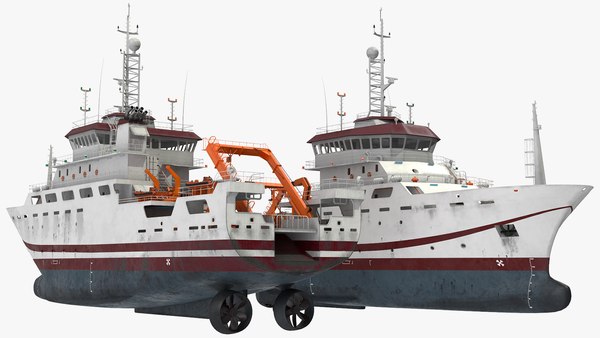 3D multipurpose research vessel sea ocean model - TurboSquid 1625854
