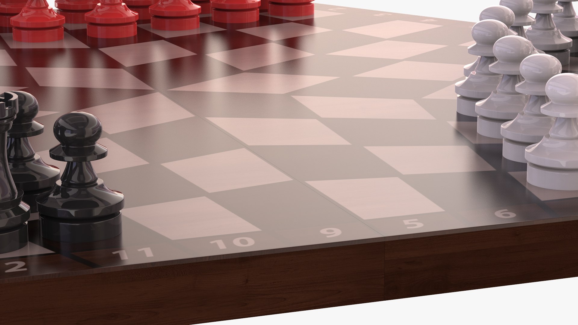 Chess 3 Players 3D Model - TurboSquid 1914160