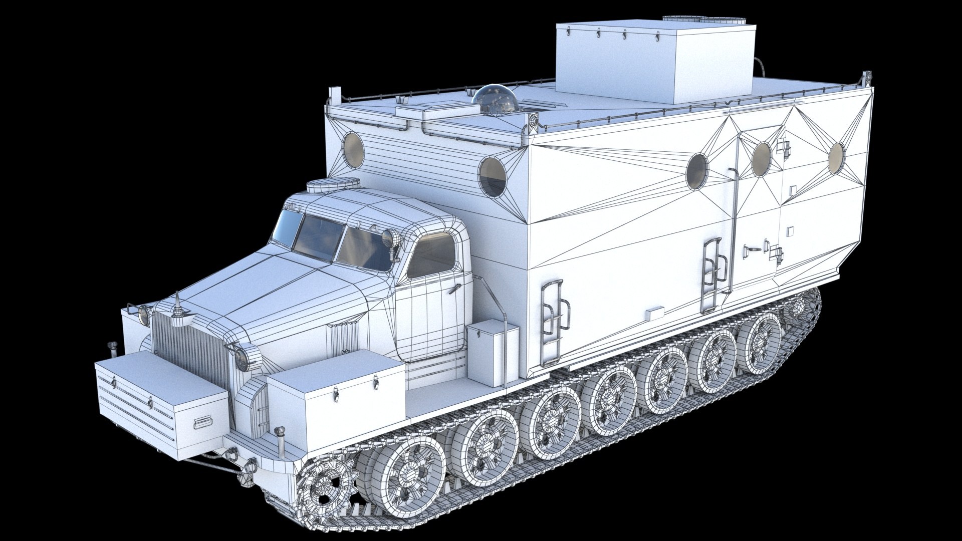 Kharkovchanka-2 Soviet Antarctic Cruisers STT Model - TurboSquid 2113051