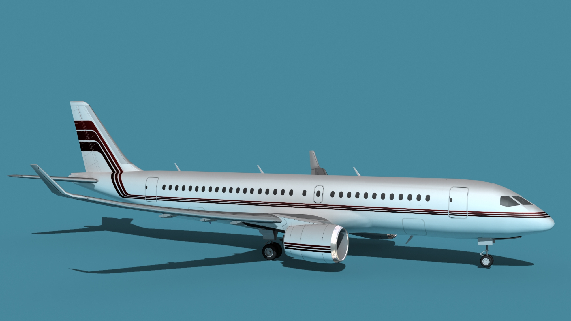 modèle 3D de Bombardier CS100 Corporatif 1 - TurboSquid 1762893