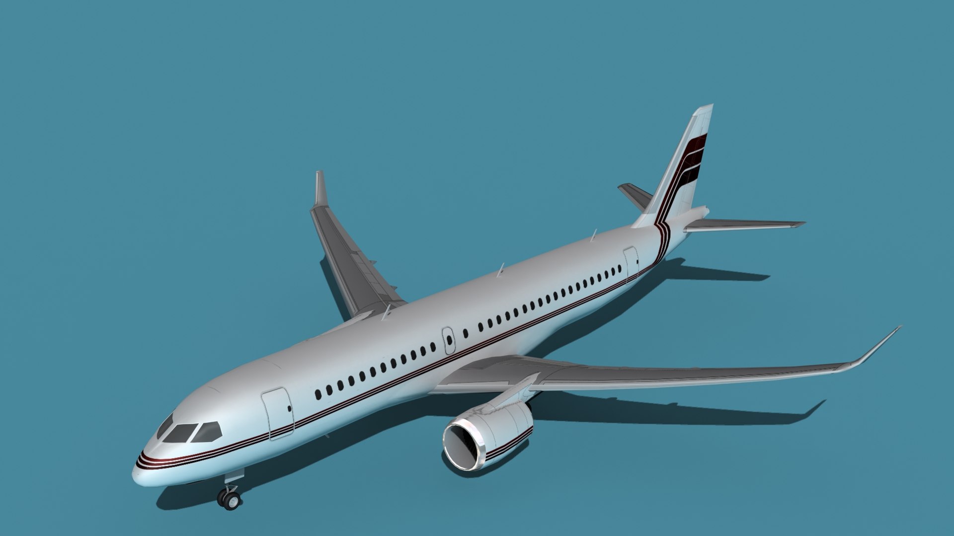 Bombardier CS100 Corporate 1 3D model - TurboSquid 1762893