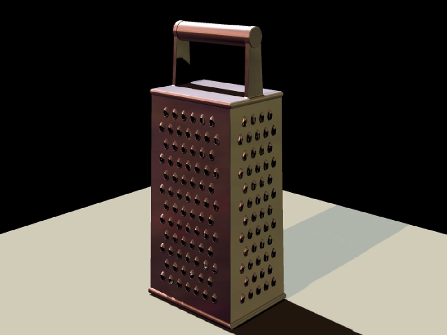 3d Model Grater