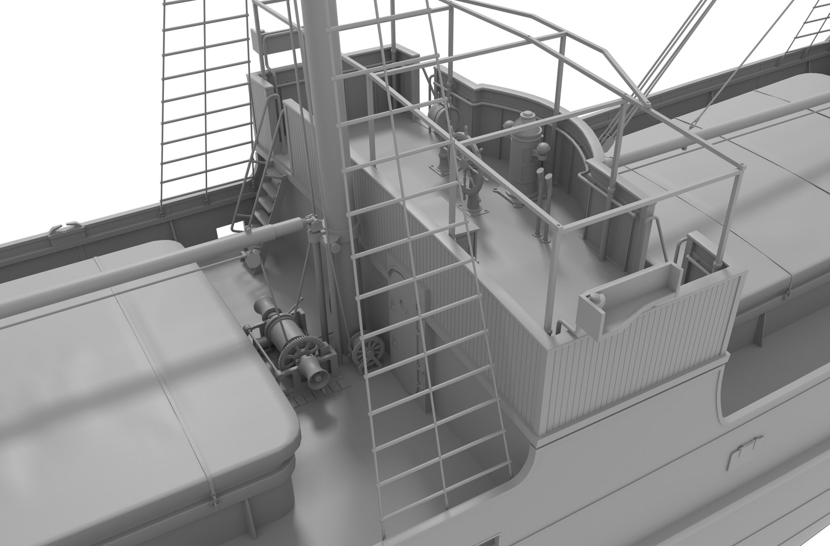 Steam Coaster 3D Model - TurboSquid 2124666