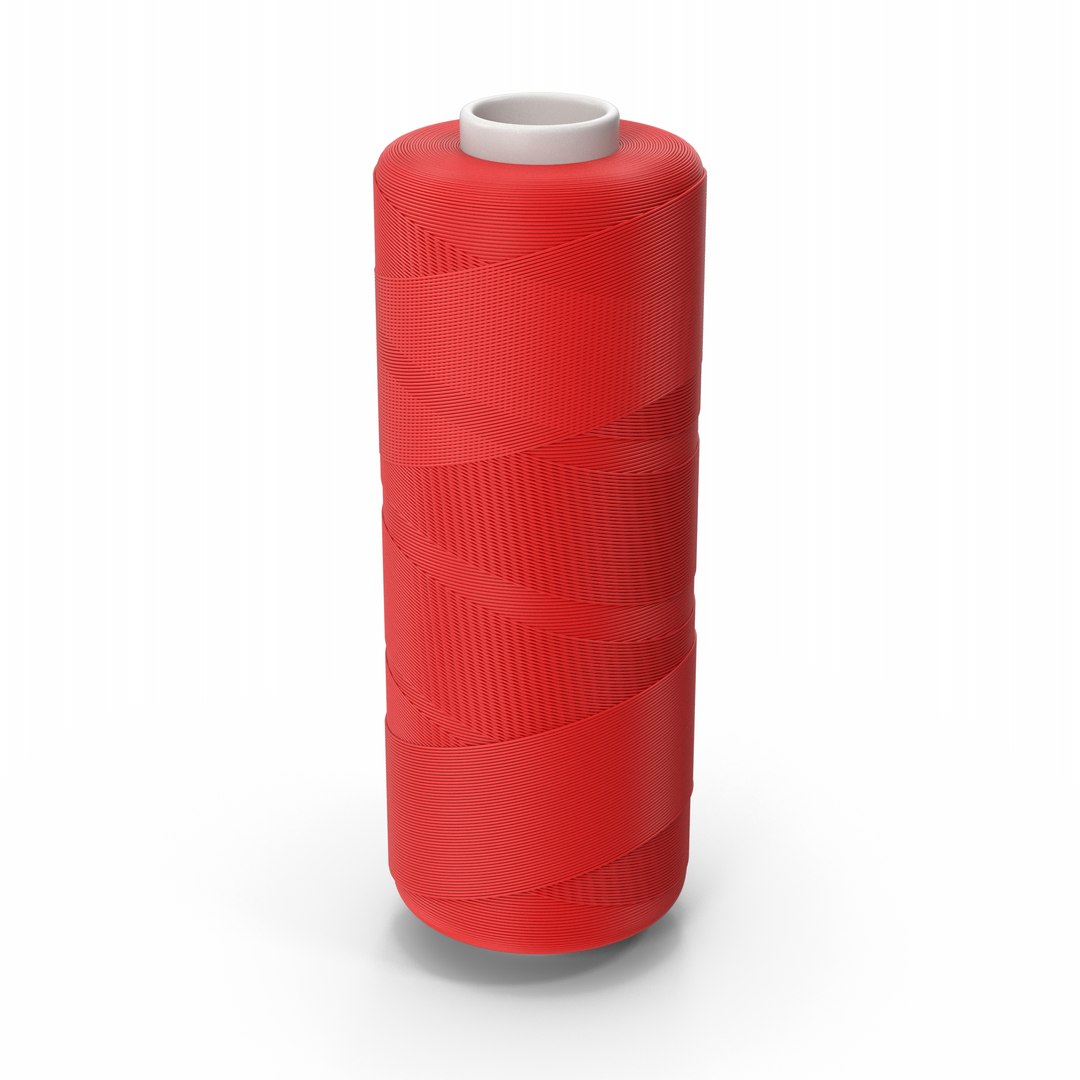 3D Red Sewing Thread - TurboSquid 2211320