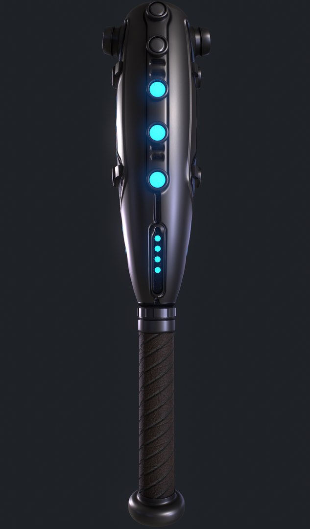Futuristic Baseball Bat 3D - TurboSquid 2176140
