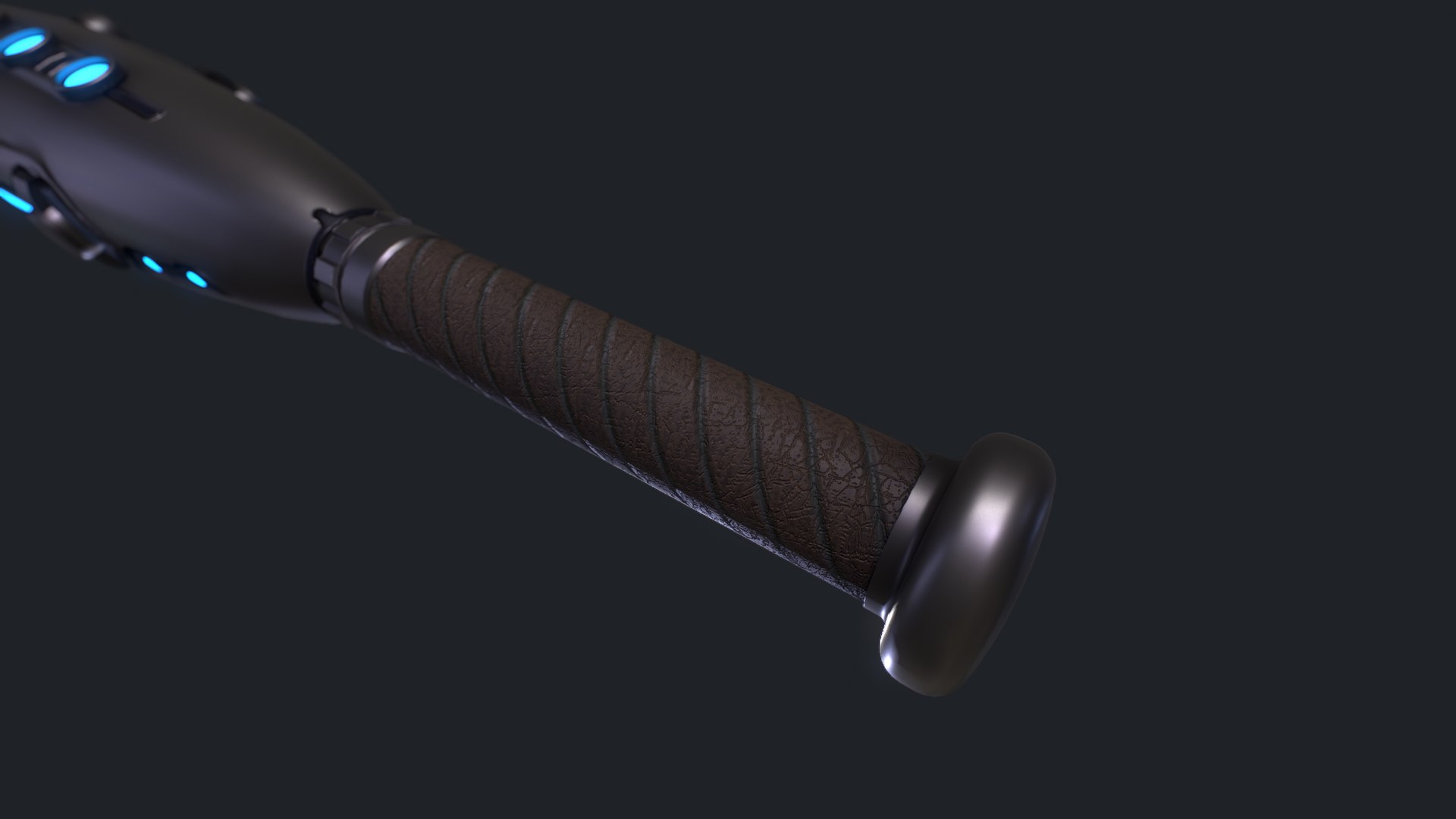 Futuristic Baseball Bat 3D - TurboSquid 2176140