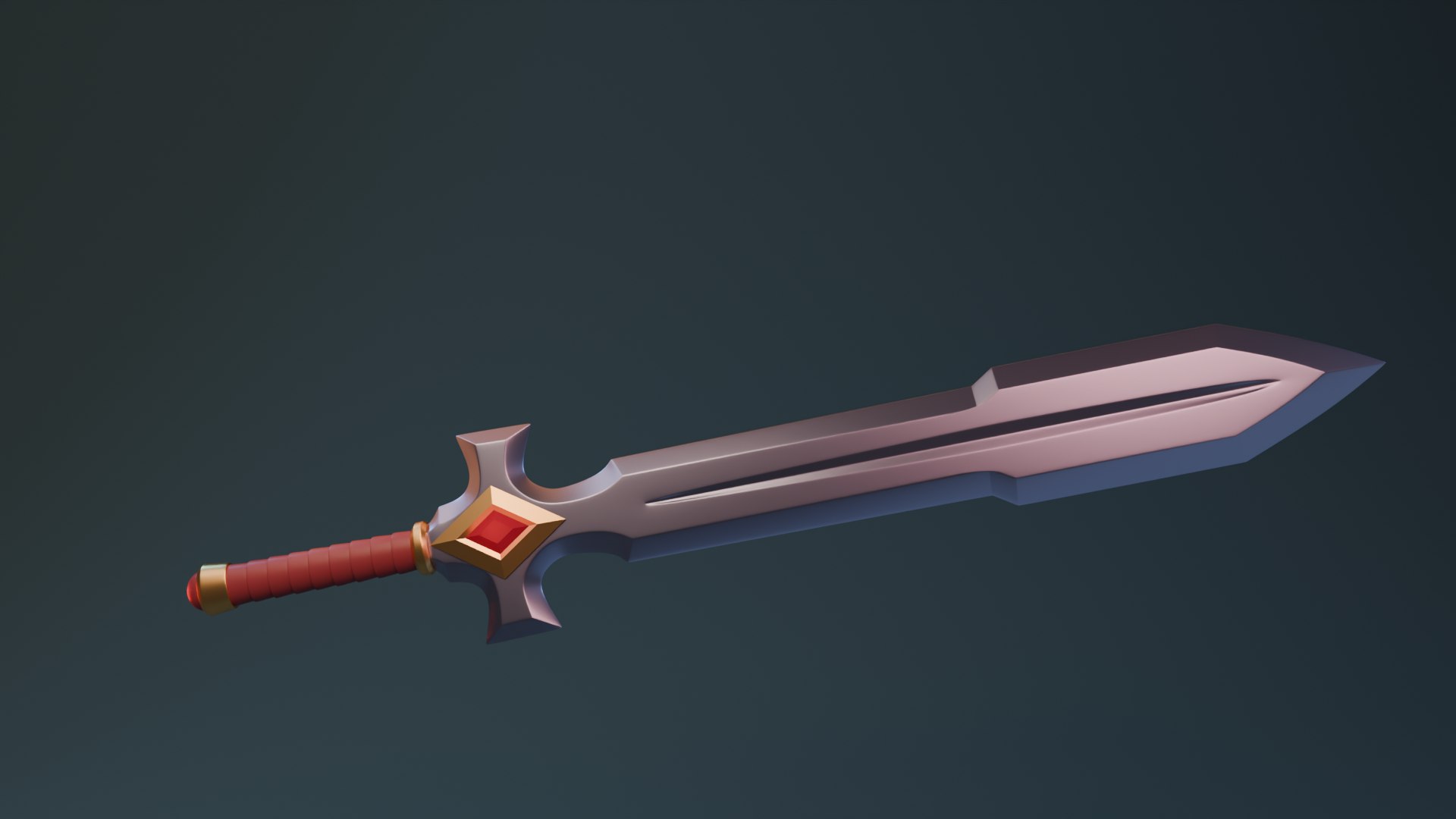 Stylized Sword 3D Model - TurboSquid 2378686