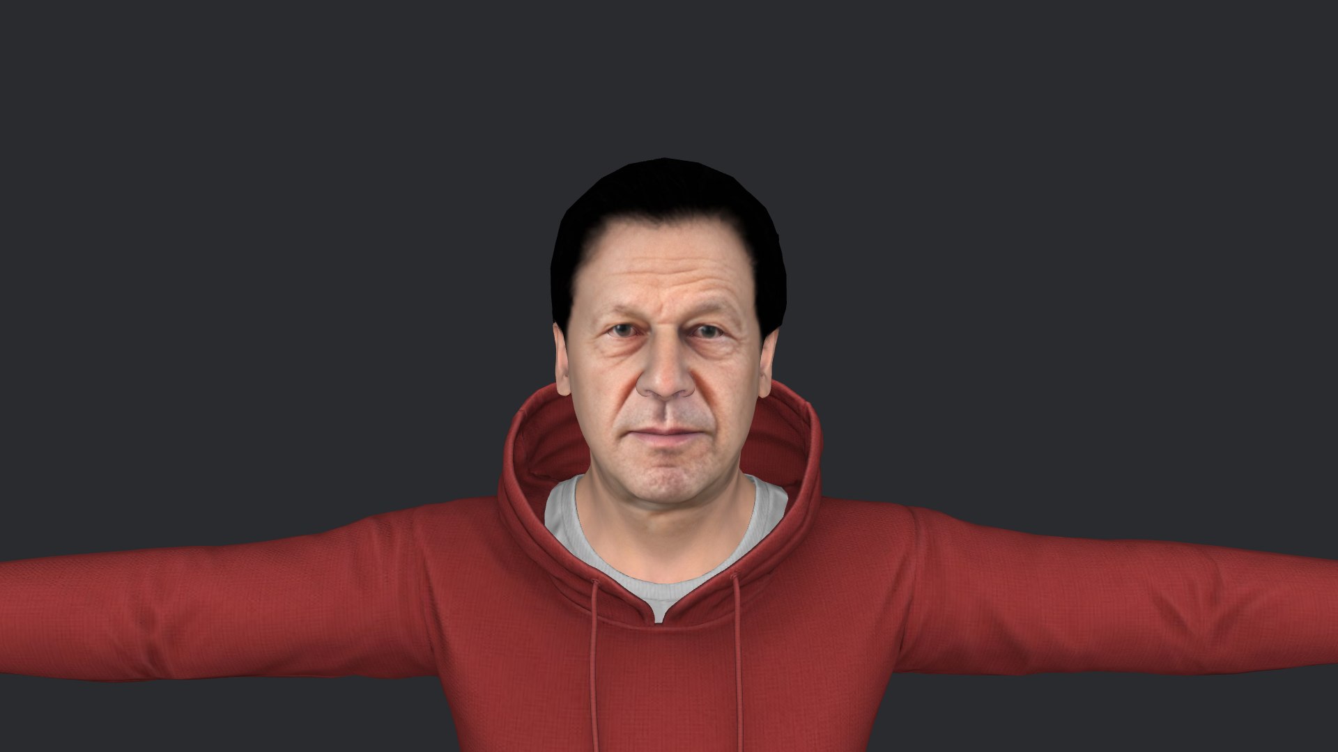 3D model Imran Khan v2 Hyper Realistic Full Body Fully Rigged 3D Character - TurboSquid 2153724